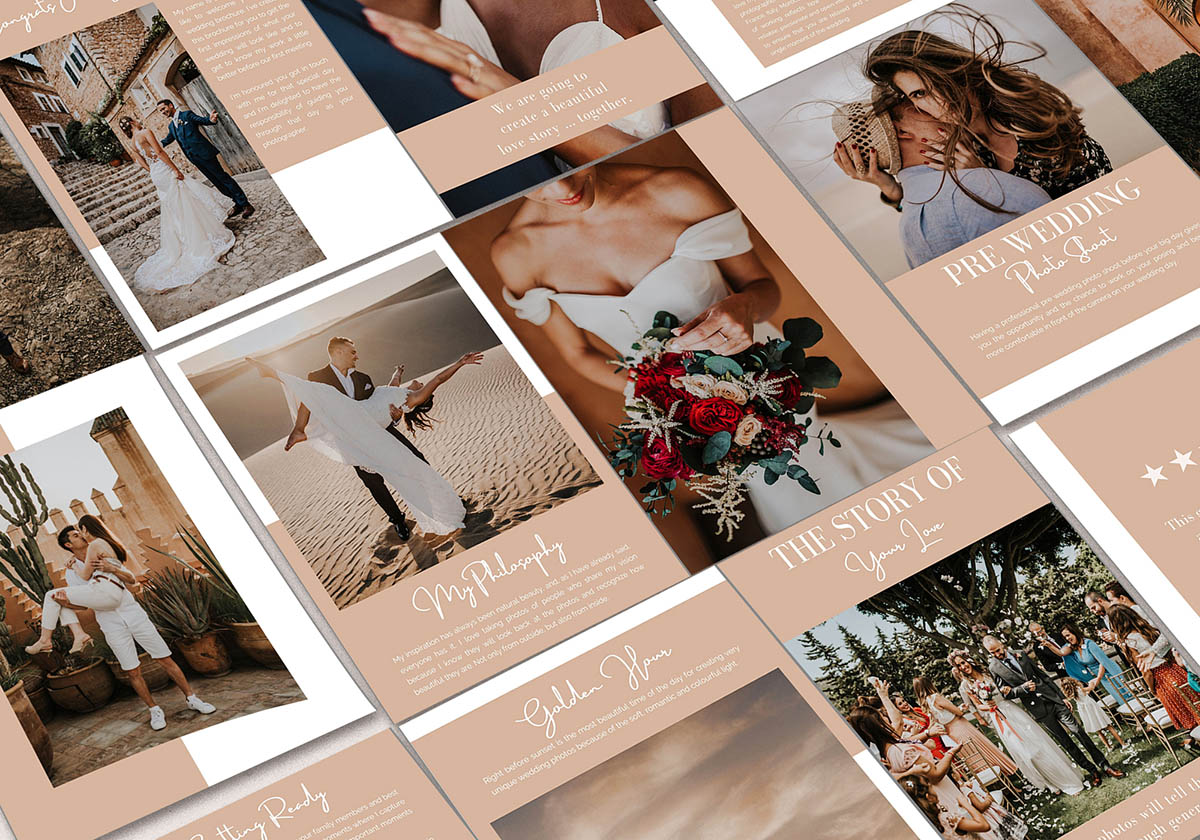 Wedding Pricing Guide Canva Template