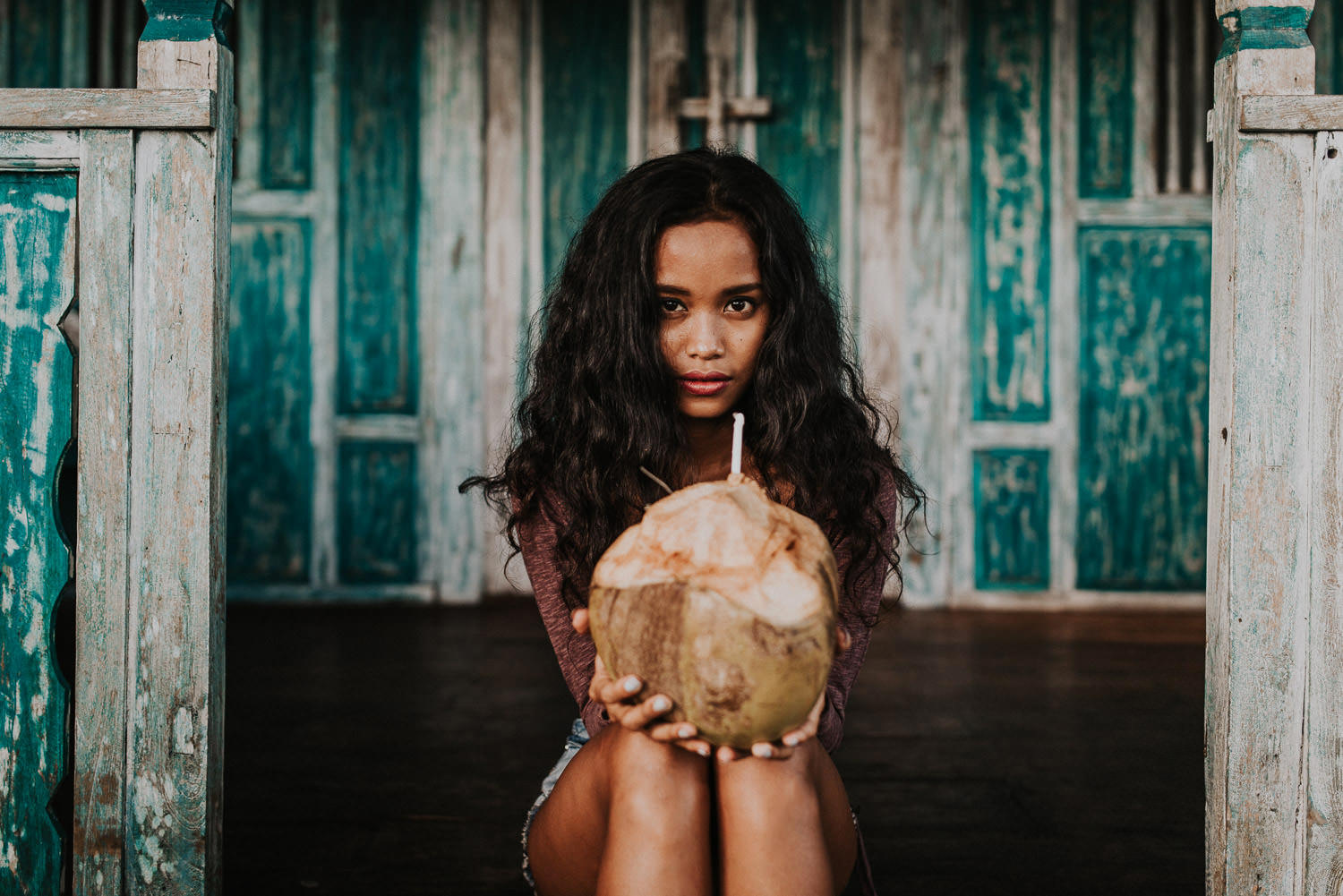 Putri Cinta Bali Portrait Photoshoot With Beautiful Model
