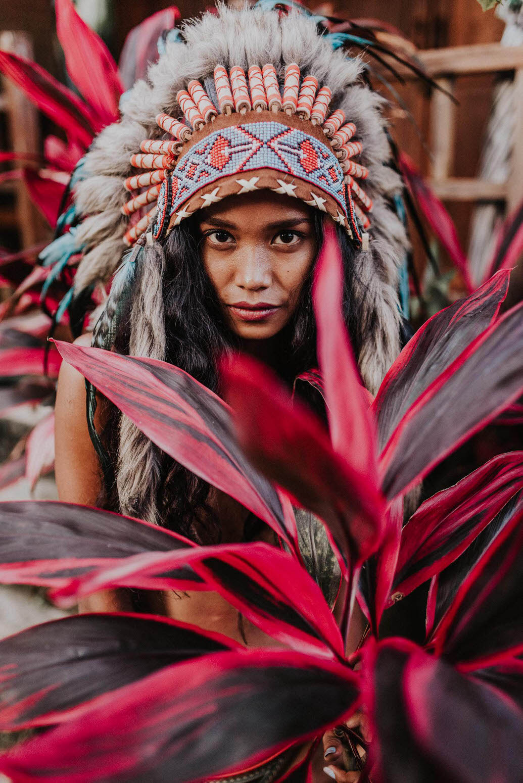 Putri Cinta Bali Portrait Photoshoot With Beautiful Model